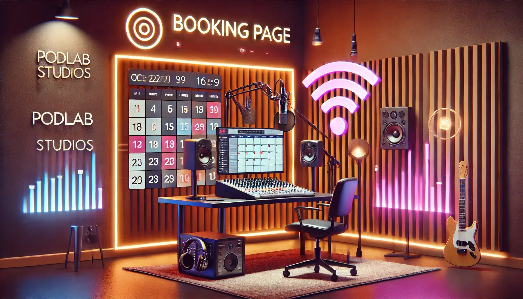 Podcast Studio Booking - Podlab Studios Detroit