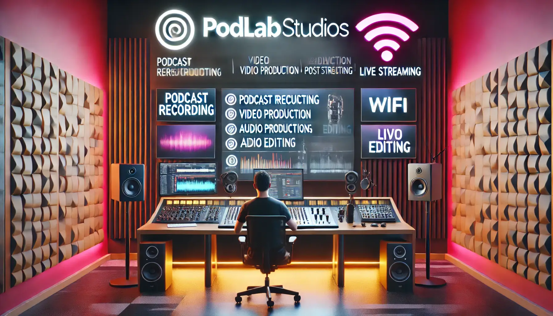 The Top Podcast Studio Services - Podlab Studios Detroit